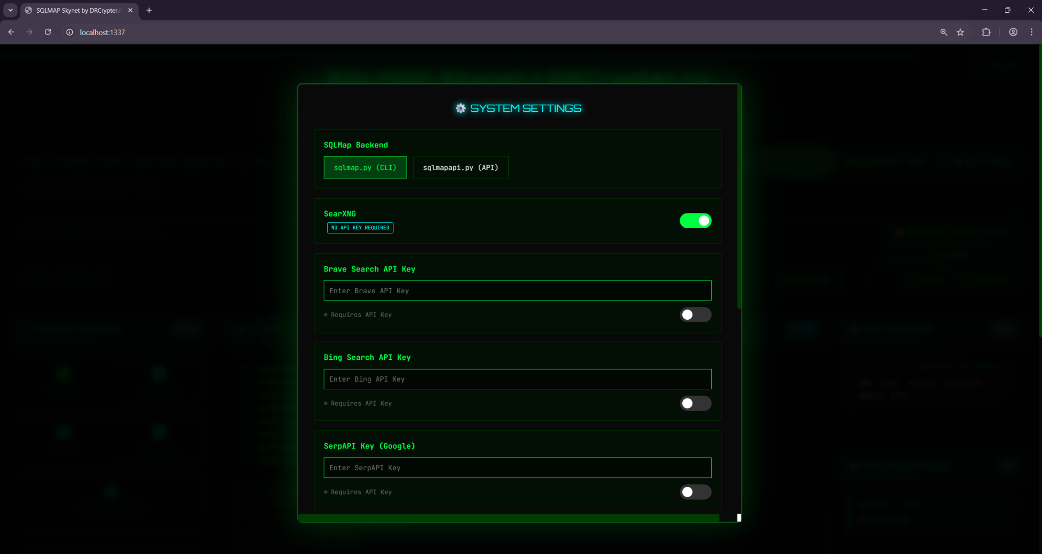 SQLMAP SKYNET Autonomous AI v1.2.0 - learn all kind of hacking